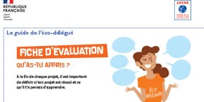 Fiche d'évaluation - Qu’as-tu appris ? - Mtaterre