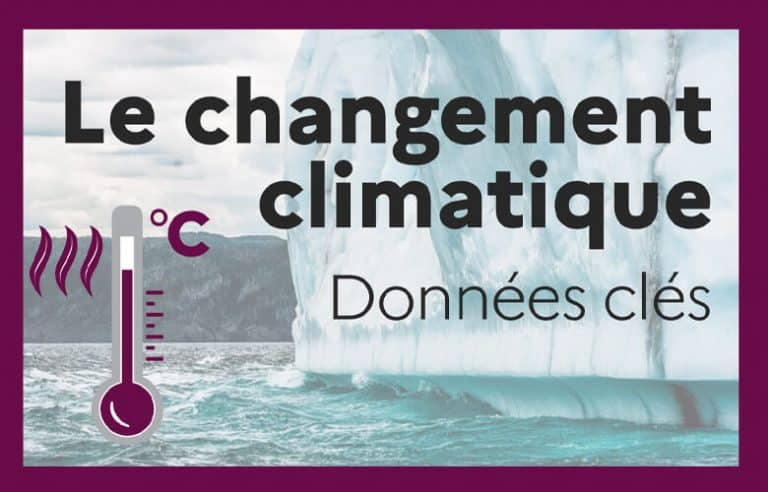 Infographie - Quels chiffres clés retenir sur le changement climatique ...