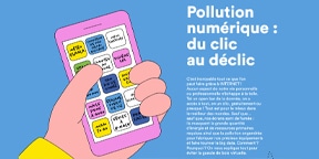 Infographie - Pollution numérique : du clic au déclic - MtaTerre
